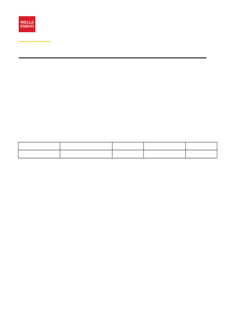 Anant RSUs WellsFargo 2025 Estimated | PDF