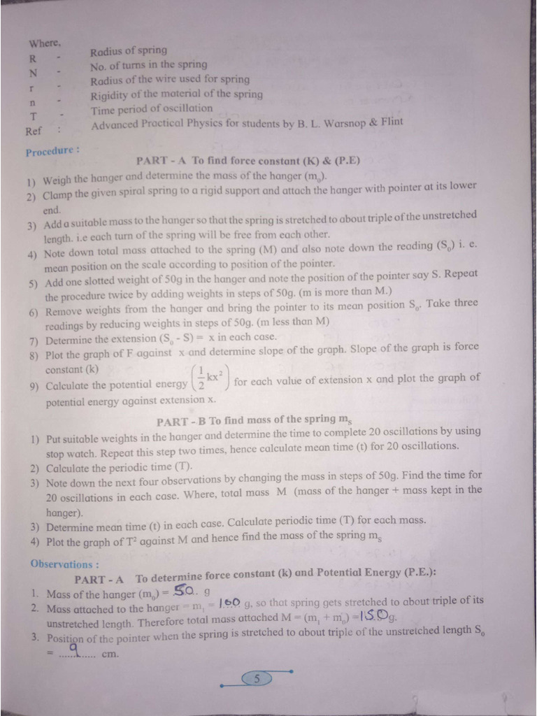 Physics Practical | PDF