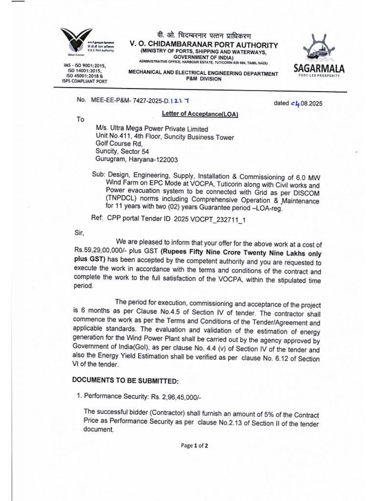 Work Order | PDF