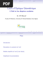 Anatomie de la Conjonctive Oculaire | PDF | Cornée | Épithélium