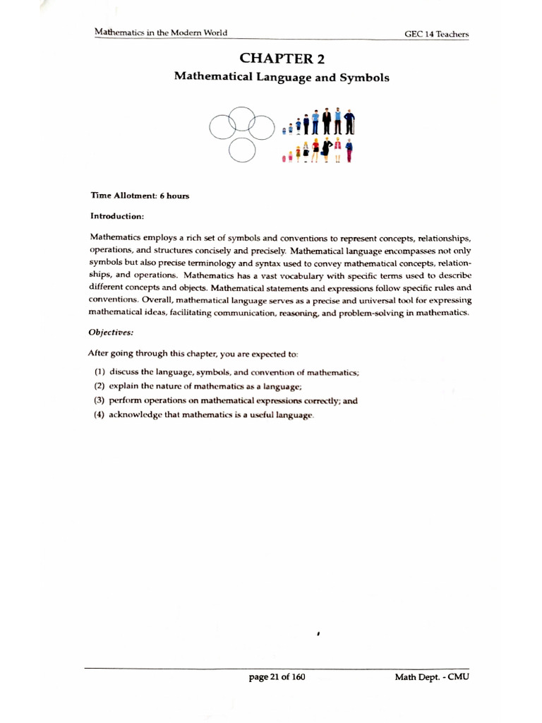 Mathematics in Modern World | PDF