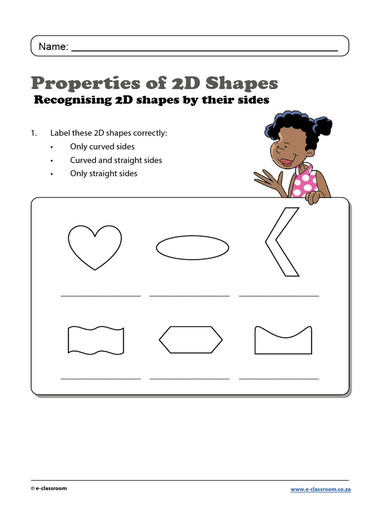 Properties of 2d Shapes Recognising 2d Shapes | PDF