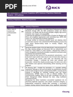 RICS APC Submission Template: QS Pathway | PDF | Case Study | Learning