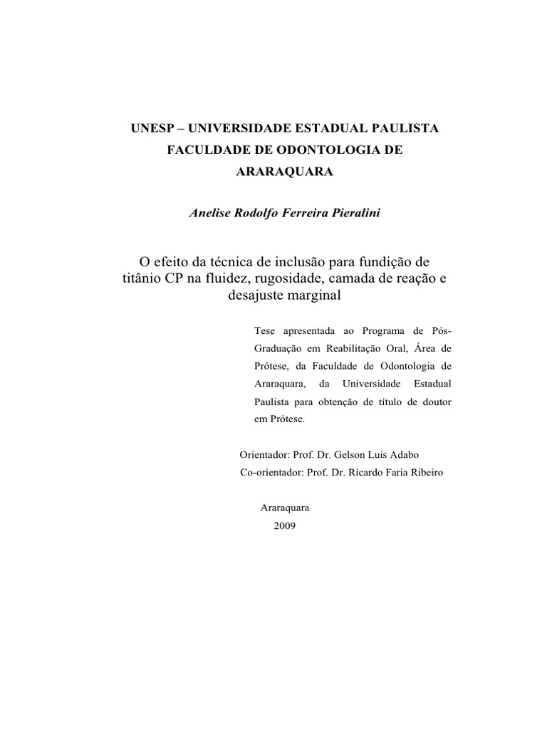 Pieralini Arf Dr Arafo | PDF