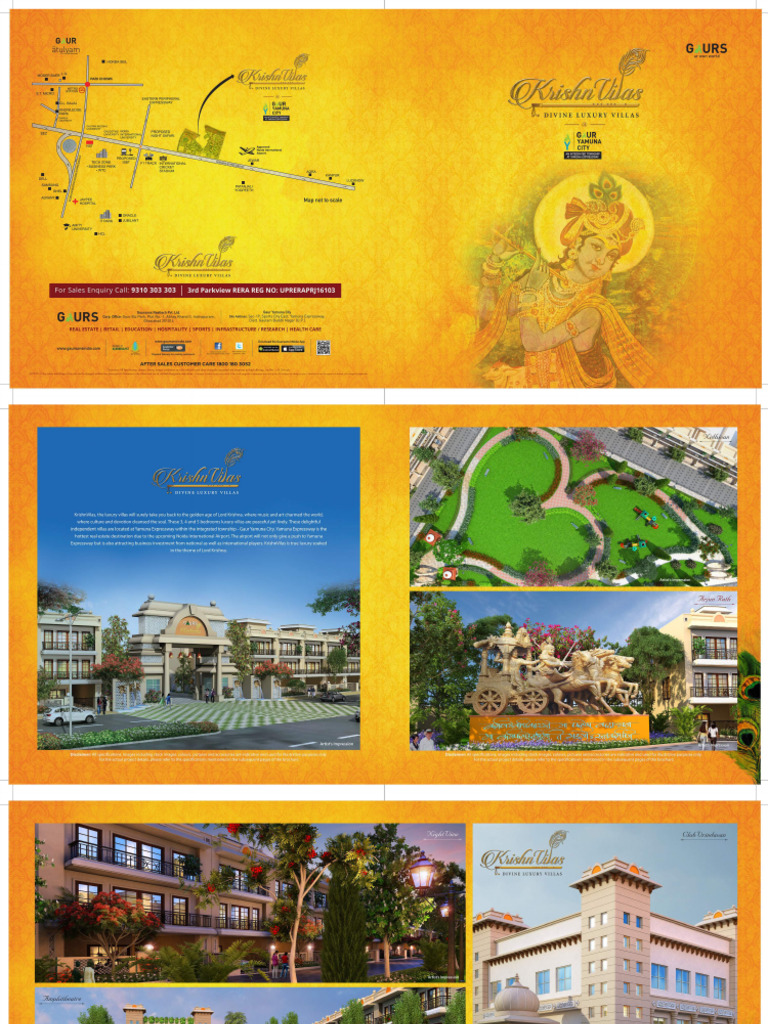 Gaur Krishna Villas Brochure | PDF