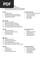 OPIc Sample Questions | PDF