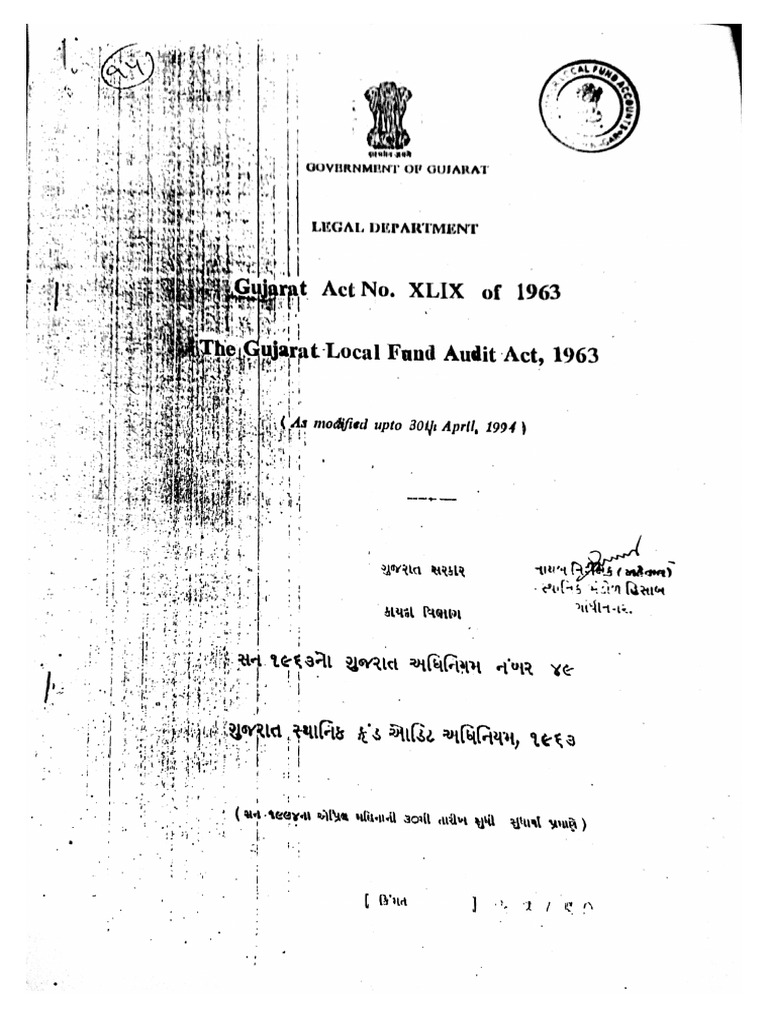 DLFA Act Gujarat | PDF