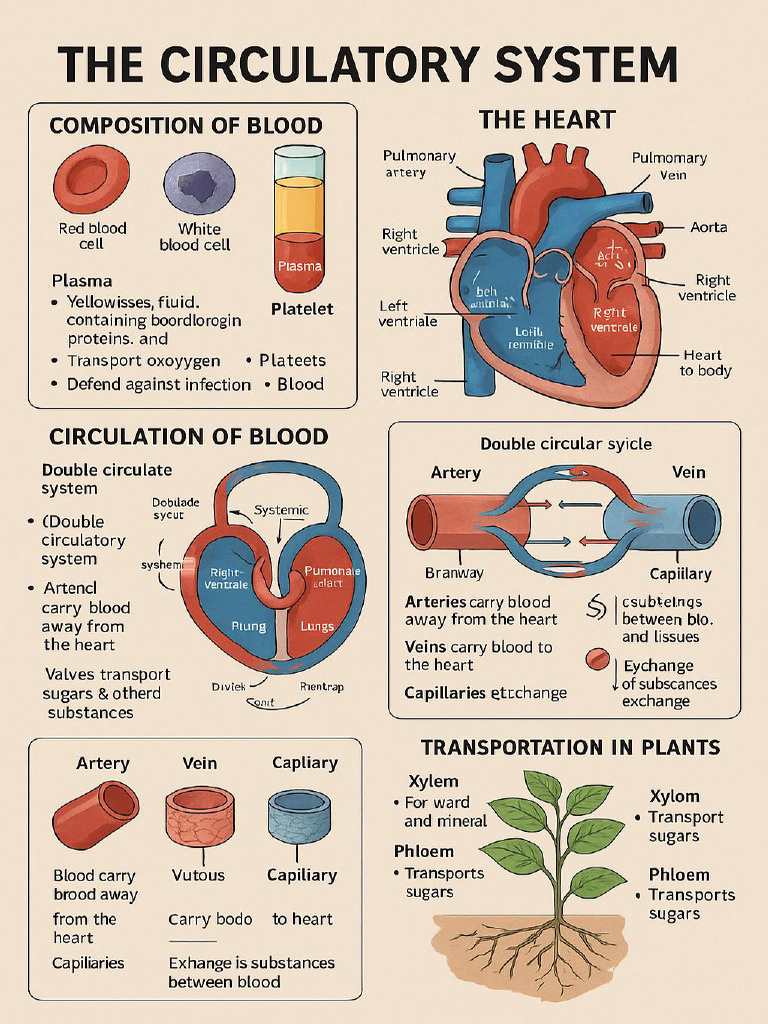 Circulatory System Infographic | PDF