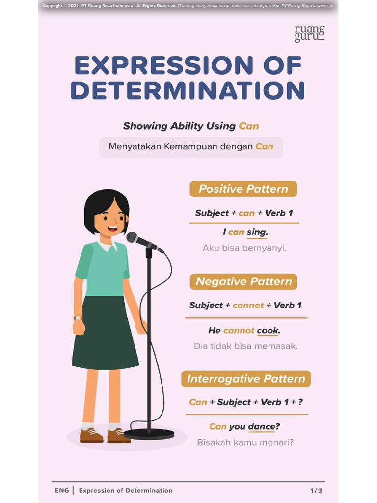 Expression of Determination | PDF