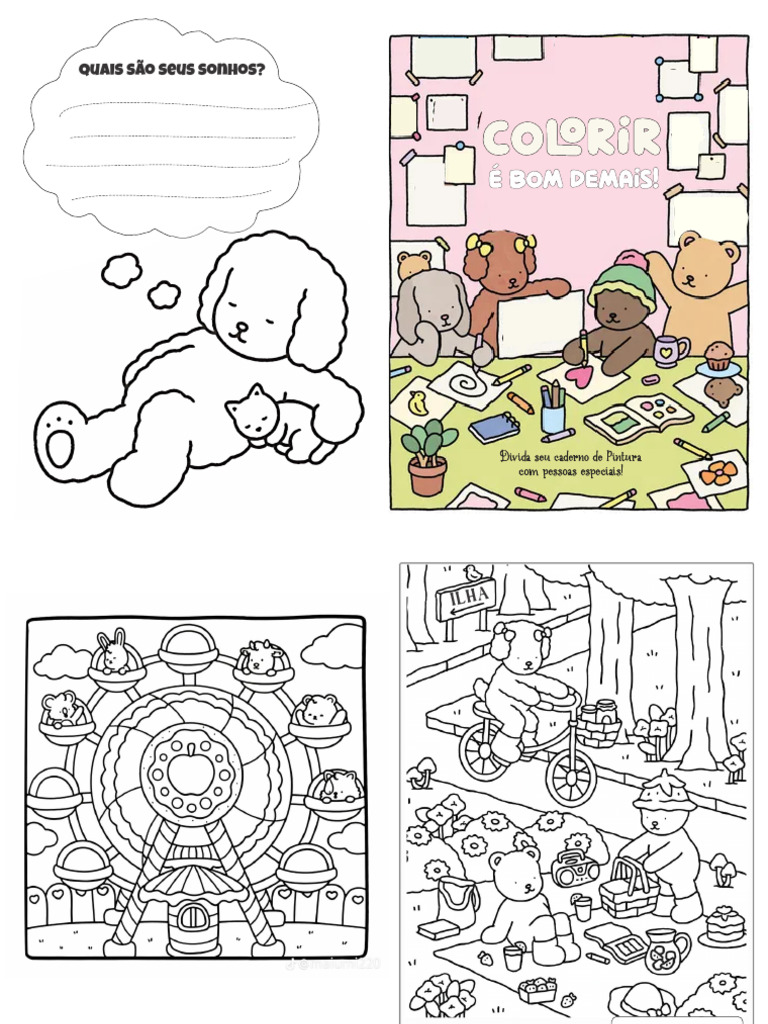 Livrinho para Colorir | PDF