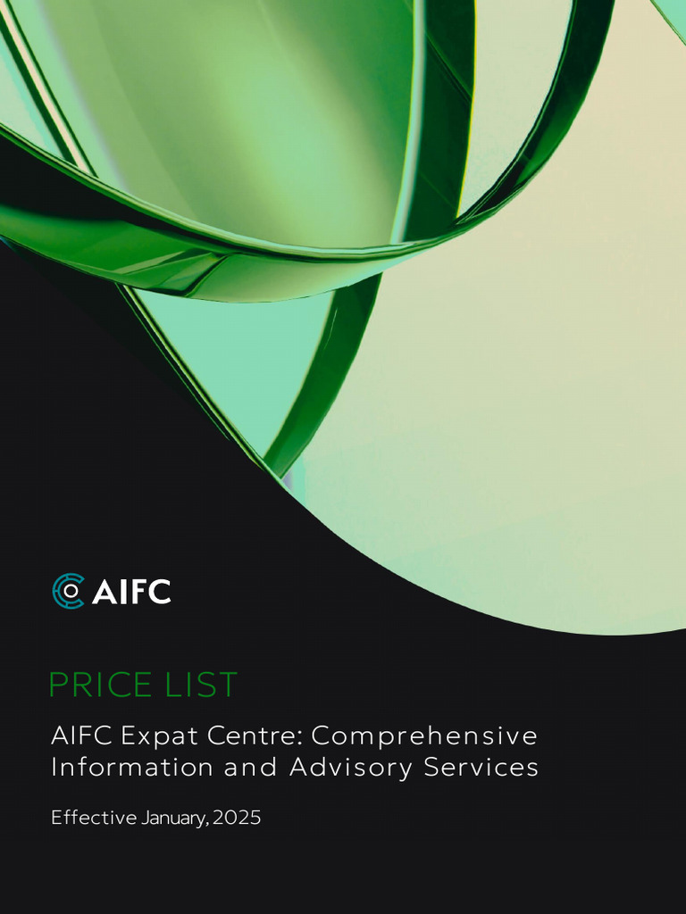 Expat Centre Price List 2025 | PDF | Travel Visa