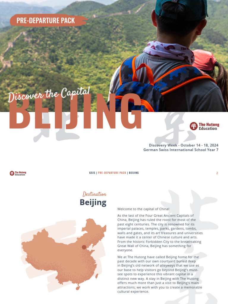 GSIS Beijing Presentation 2024 10 | PDF | Beijing | Lunch