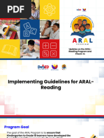 Project Aral Basa Deped | PDF