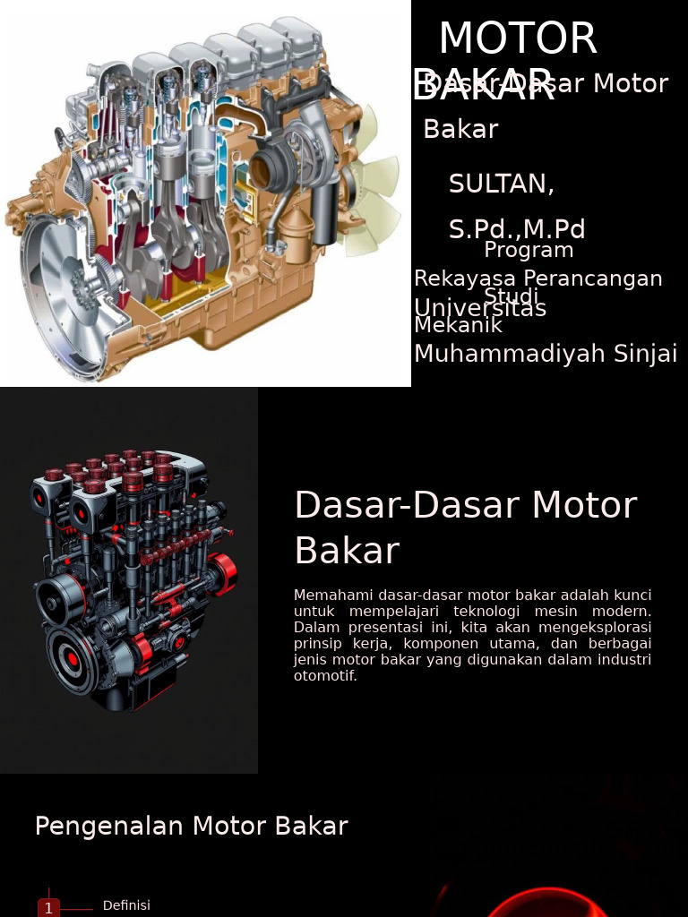 Dasar Dasar Motor Bakar | PDF