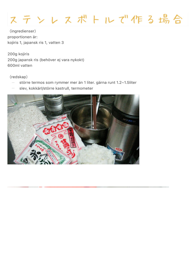 Ingredienser | PDF