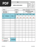Railroad Safety Inspection Checklist | PDF | Rail Transport | Safety