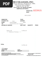 BIR Form 2316 Filled With Computation | PDF