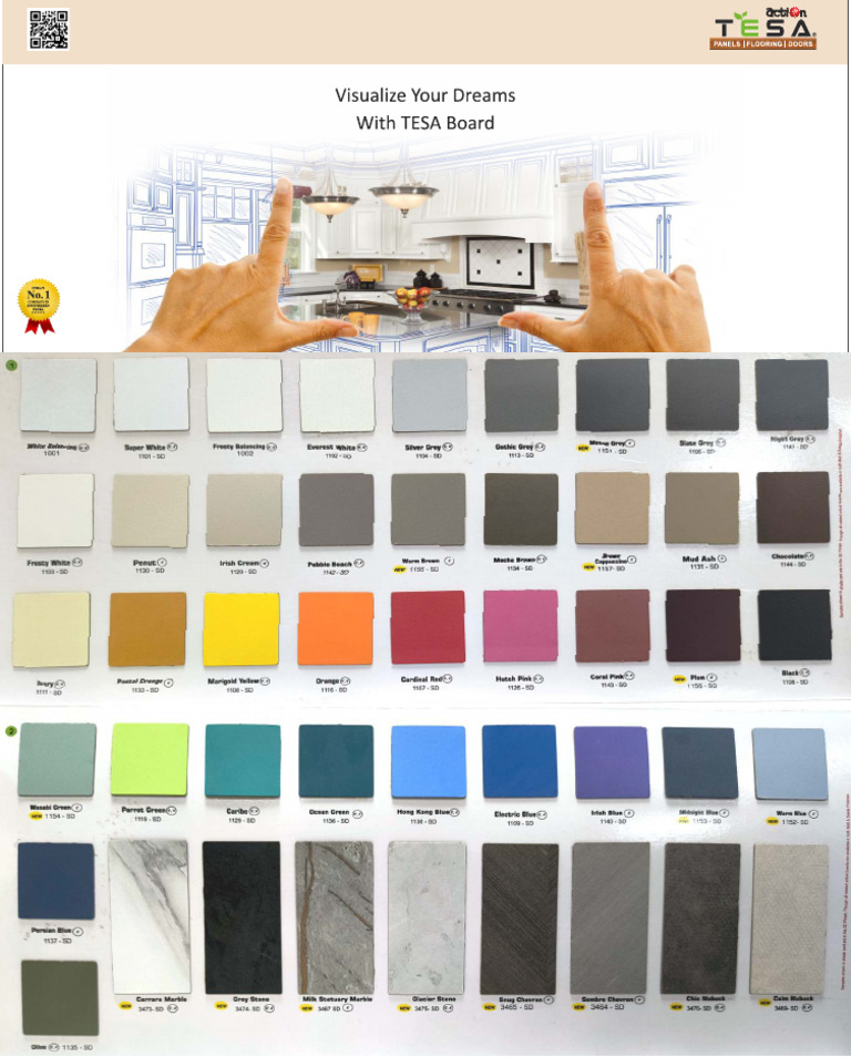 Pre Lam Shade Card | PDF