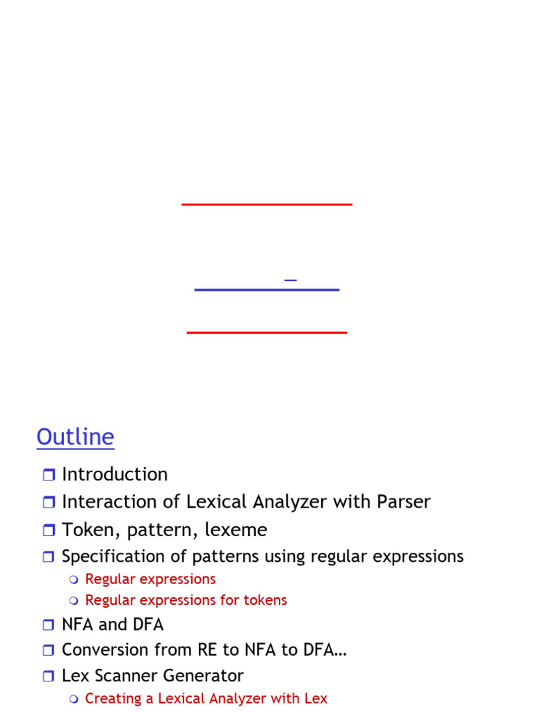 Chapter-2 Compiler Design | PDF | Regular Expression | Software Engineering