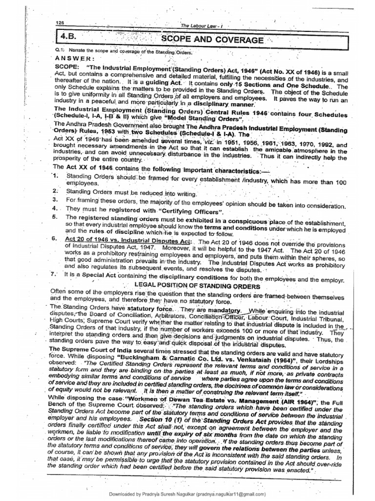 Standing Order | PDF