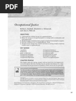 Participatory Occupational Justice Framework | PDF | Occupational ...