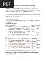 Schedule III Balance Sheet Format | PDF | Balance Sheet | Equity (Finance)