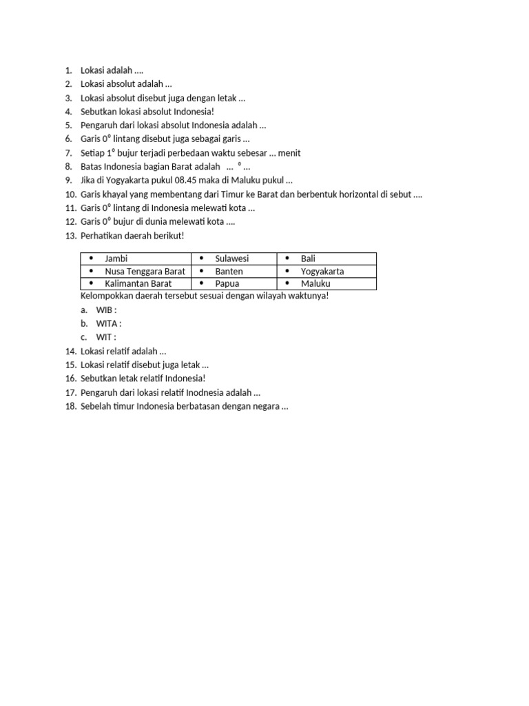 Lokasi Adalah | PDF