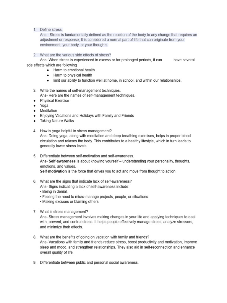 Self Management Skills | PDF | Goal | Motivational