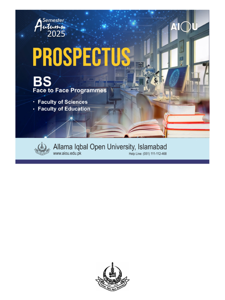 BS Face to Face | PDF | Postgraduate Education | Biochemistry