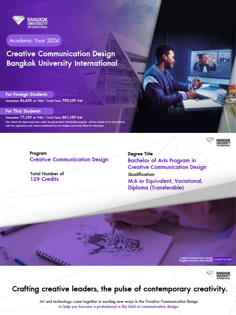 Creative Communication Design 2024 Program | PDF | Communication Design ...