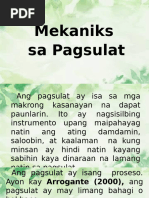 Position Paper Outline (Tagalog) | PDF