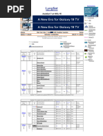Home - FlySat Satellite Chart | PDF | Broadcasting | Television Network