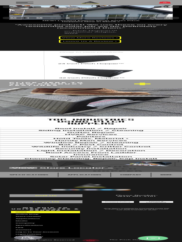 32-Inch Pitch Hopper for Roofing | PDF