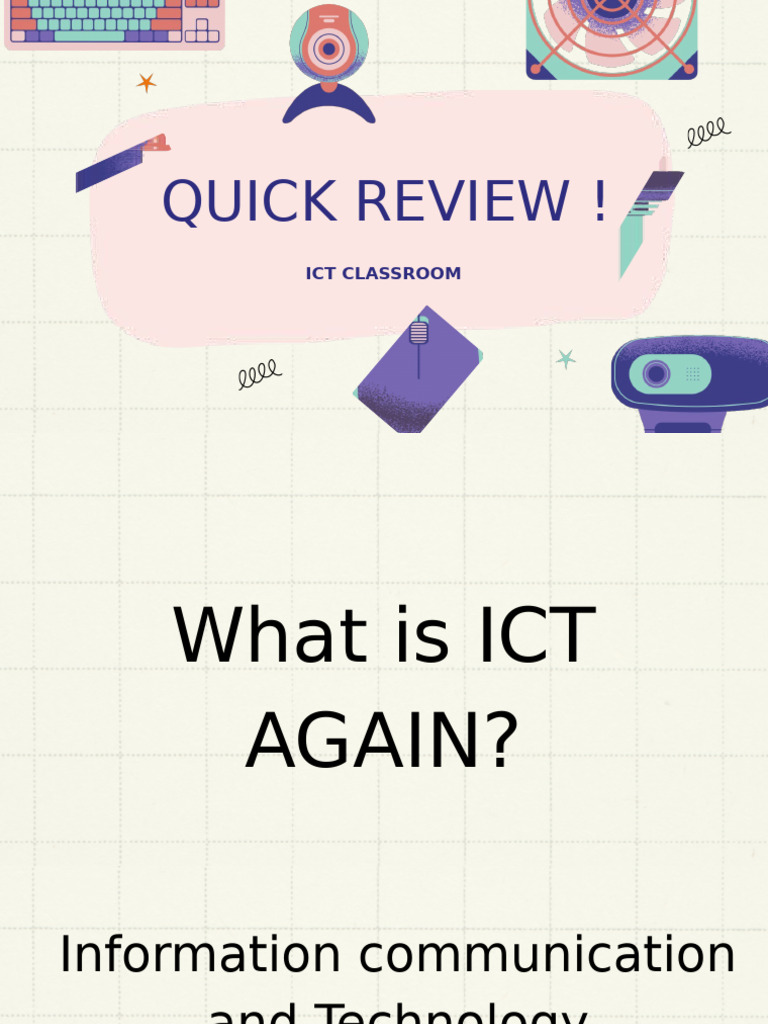 Understanding ICT and Computer Basics | PDF