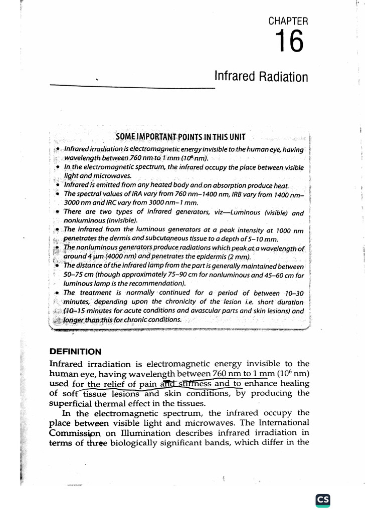 Infrared Radiations | PDF