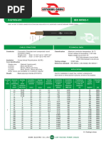 Data Sheet Kabel NYFGbY PDF | PDF | Electrical Conductor | Electrical ...