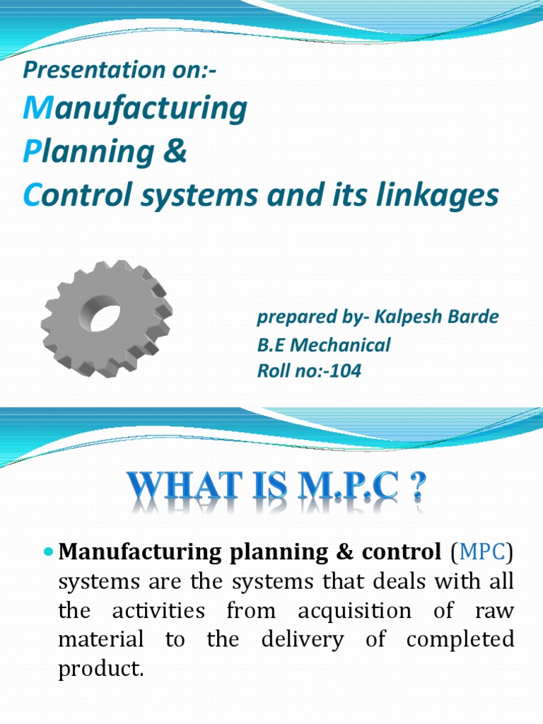MPC Blockdiagram | PDF | Scheduling (Production Processes) | Science ...