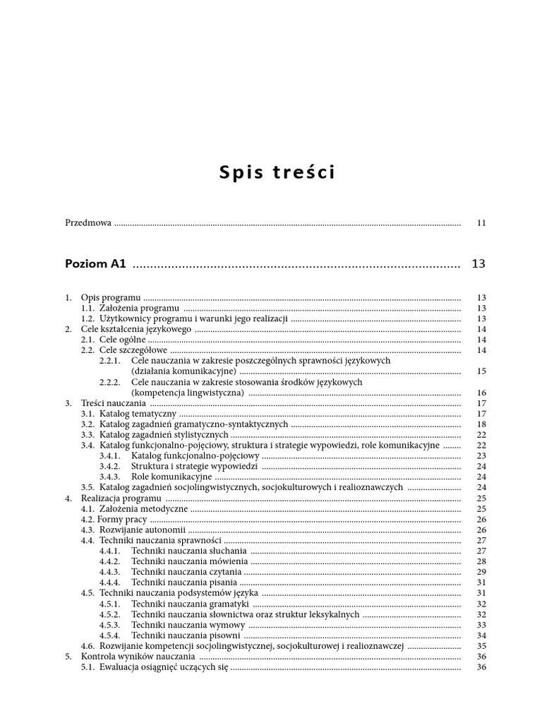 Spis A1 | PDF