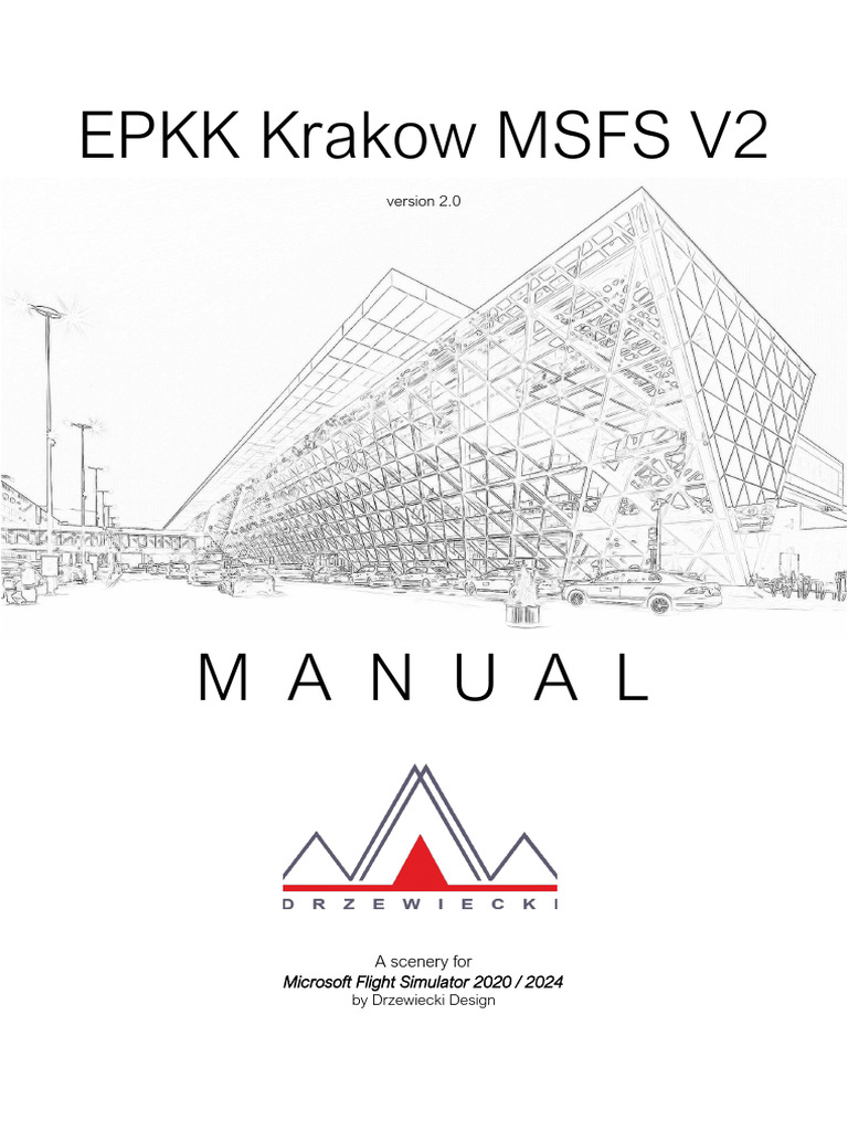Kraków Airport MSFS V2 Manual | PDF | Kraków | Aviation