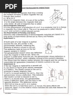 Electromagnetic Induction Notes | PDF | Electromagnetic Induction ...