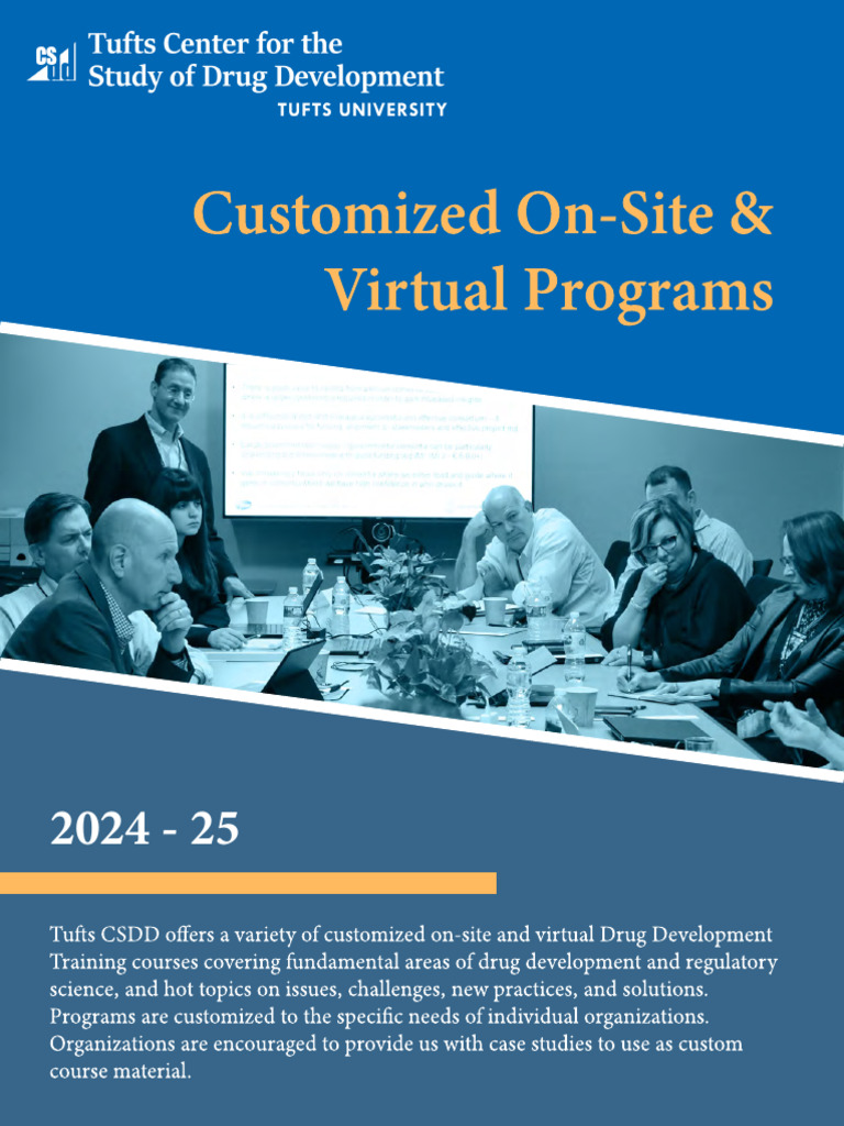Tufts CSDD Custom Courses Flyer 2025 | PDF