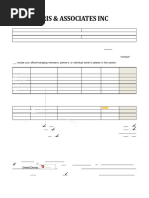 DCF Work Calendar Form CF-ES 3007 | PDF