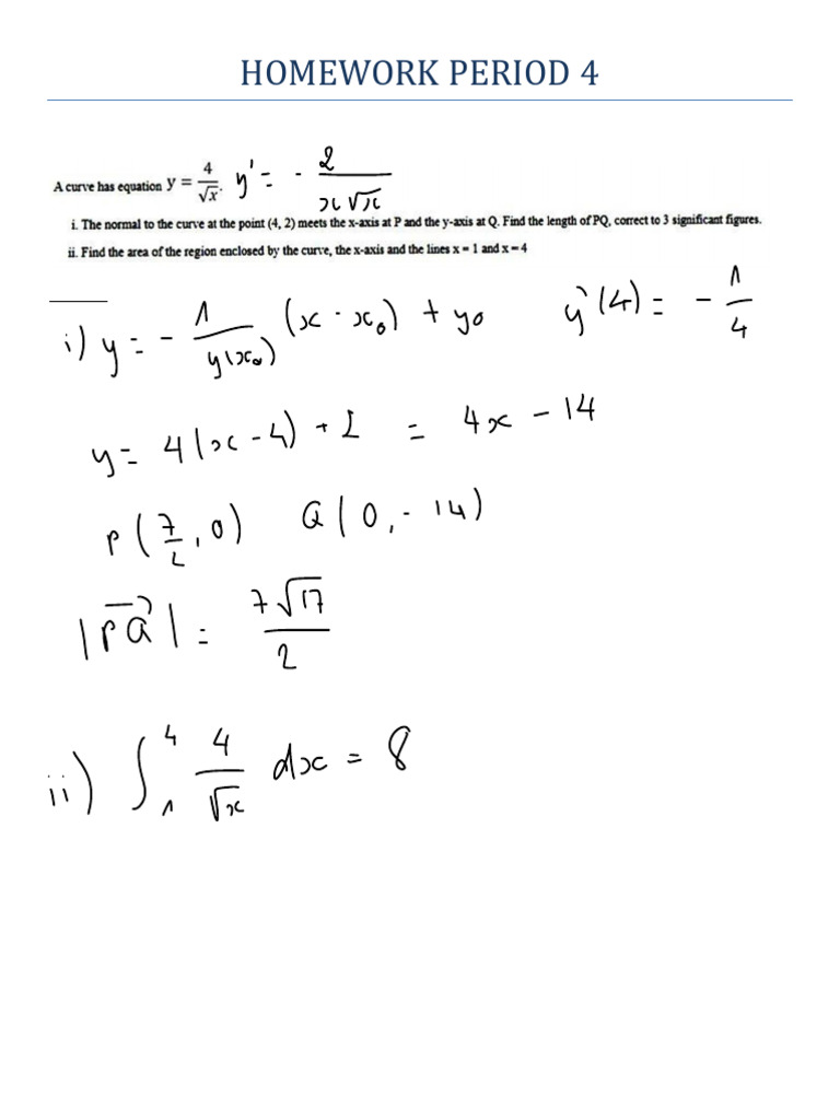 Homework Period 4 Final | PDF