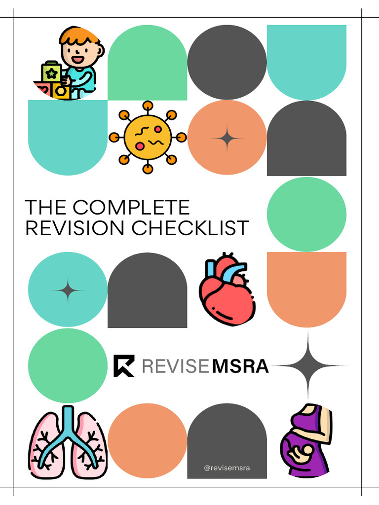 Ultimate MSRA Revision Checklist | PDF | Respiratory Diseases | Human ...