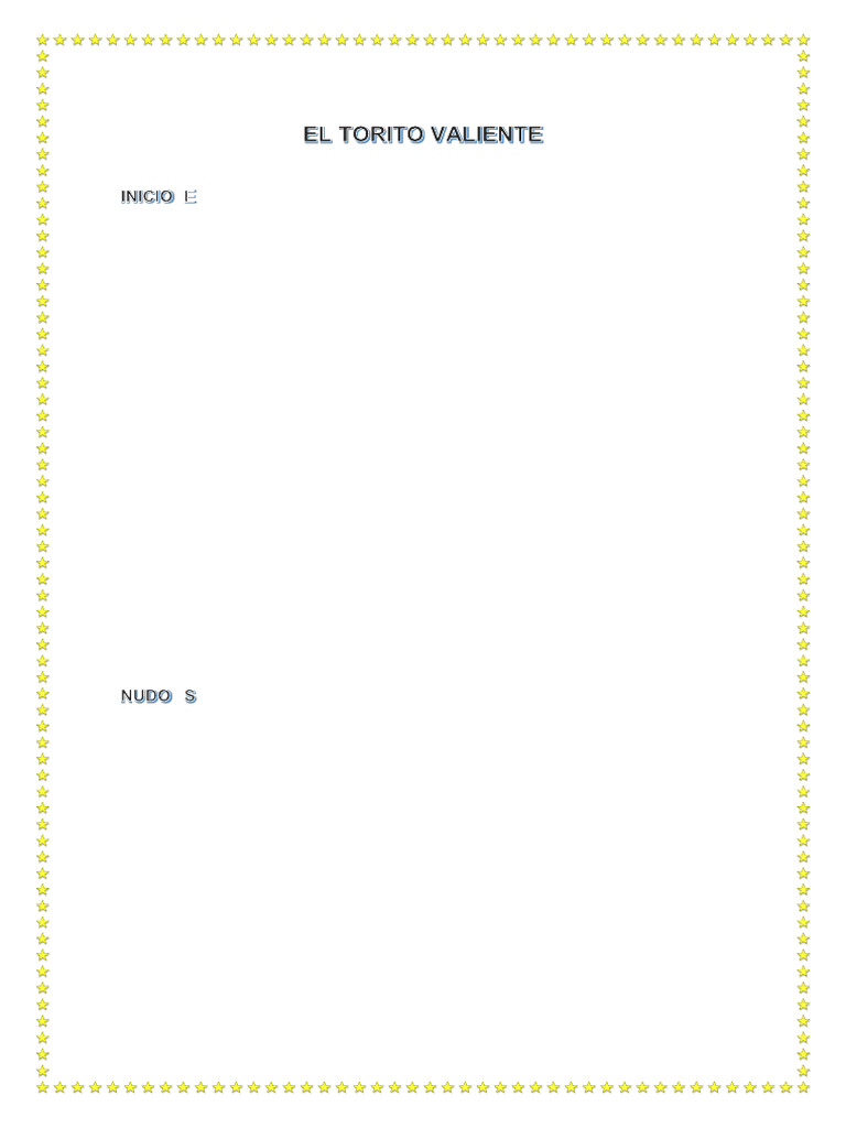 El Torito Valiente | PDF