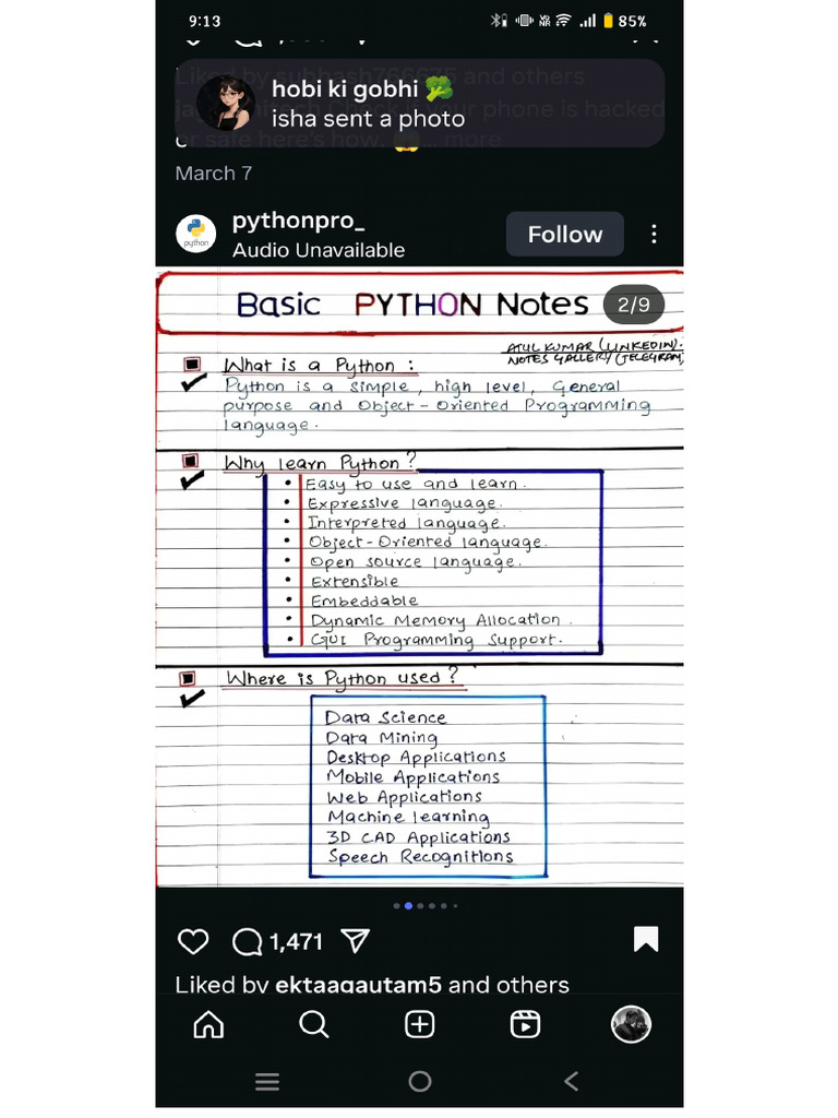 Python Basics | PDF