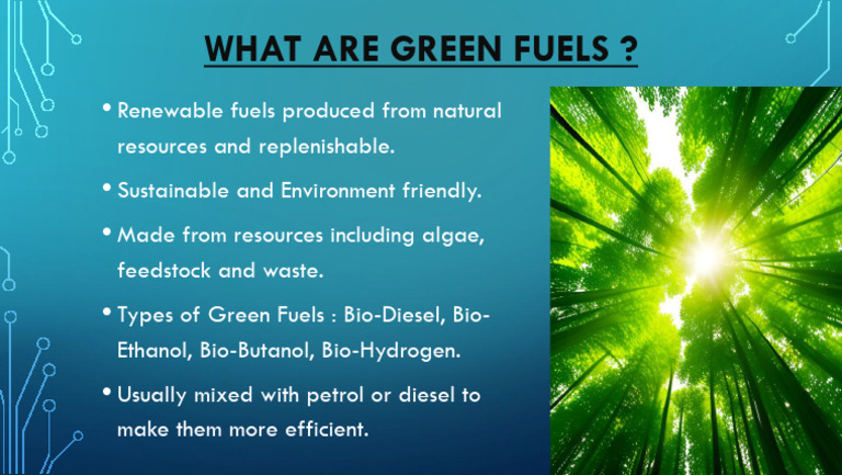 Green Fuels | PDF