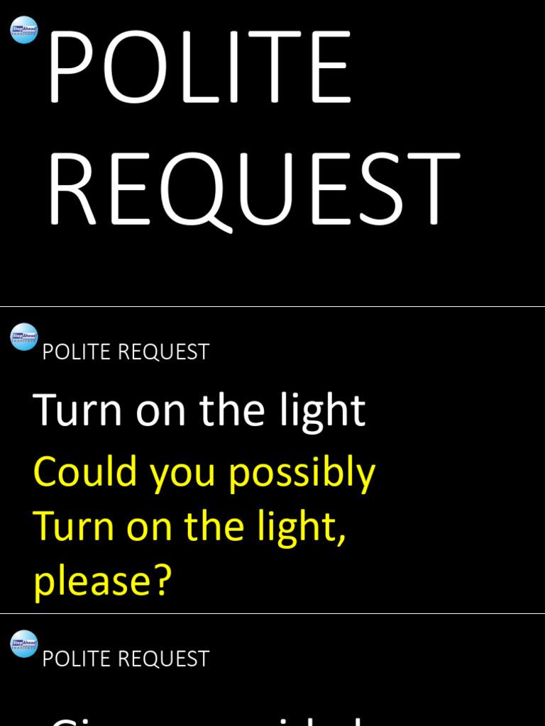 Polite Request | PDF