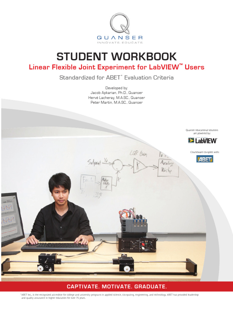 Made For Science Quanser Linear Flexible Joint CoursewareStud LabVIEW ...