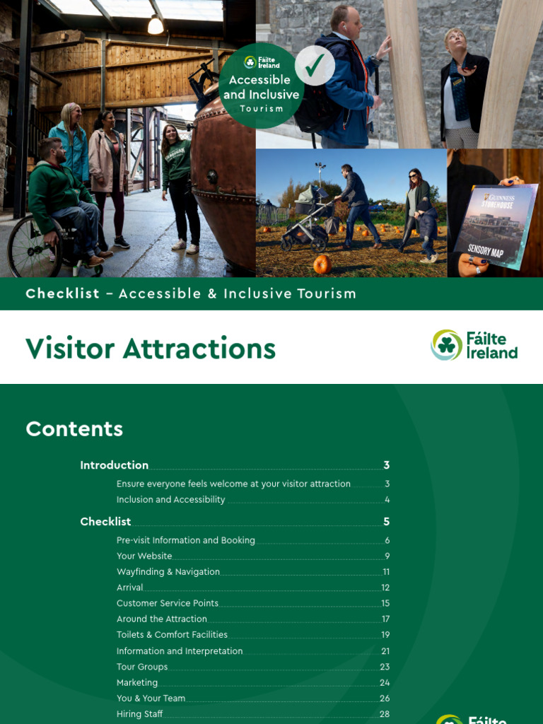 Accessible & Inclusive Tourism-A Checklist | PDF | Accessibility